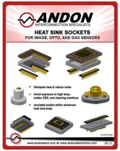 Heat Sink Sockets for Image, Opto and Gas Sensors · ANDON - BCE SRL ...