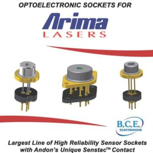 Optoelectronic Sockets for Arima Laser · ANDON - BCE SRL Importation ...