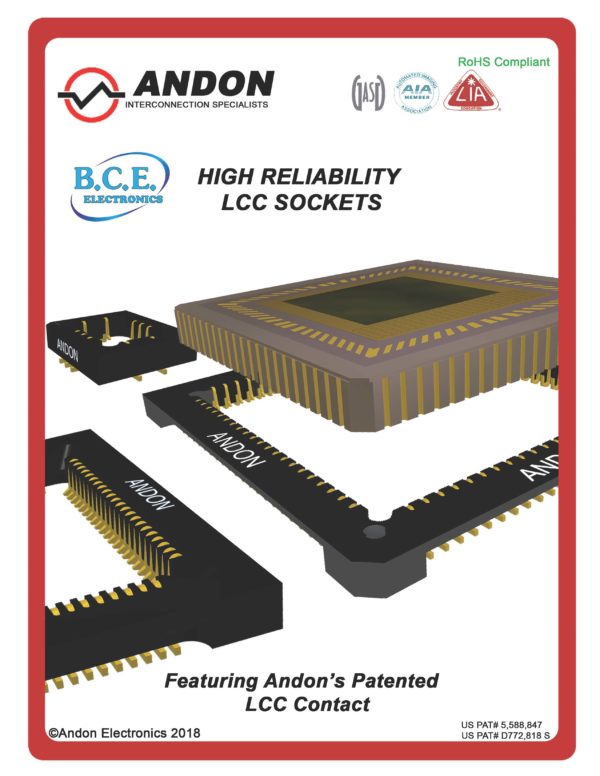High Reliability LCC Sockets · Andon - BCE SRL Importation ...