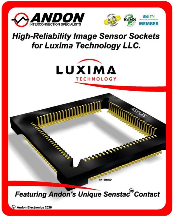 Image Sensor Sockets for Luxima Technology · Andon - BCE SRL ...